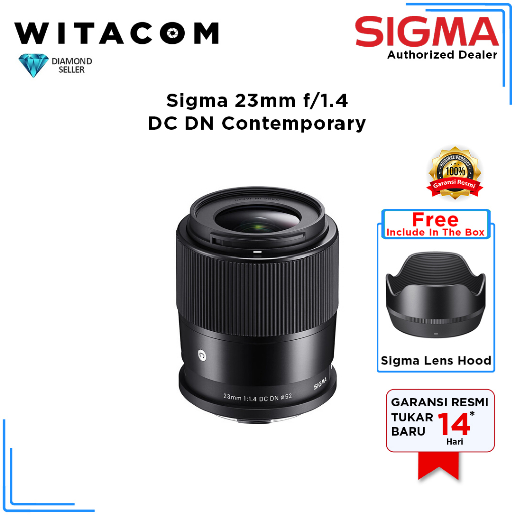 Jual Lensa Sigma 23mm f/1.4 DC DN (C) for Sony E-Mount - Garansi Resmi ...