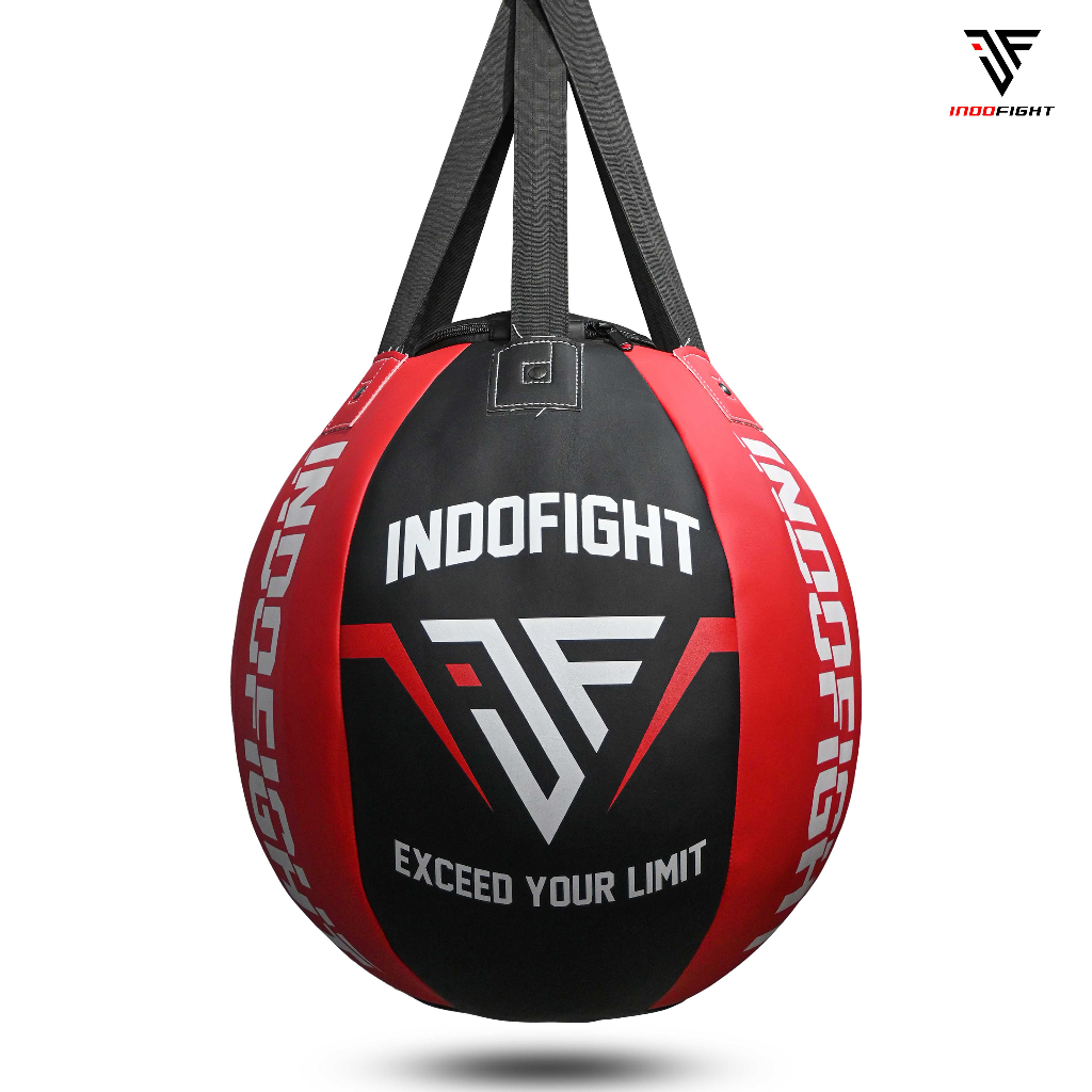 Jual Samsak Tinju Bulat Indofight Wrecking Ball Heavy Bag Boxing Round ...