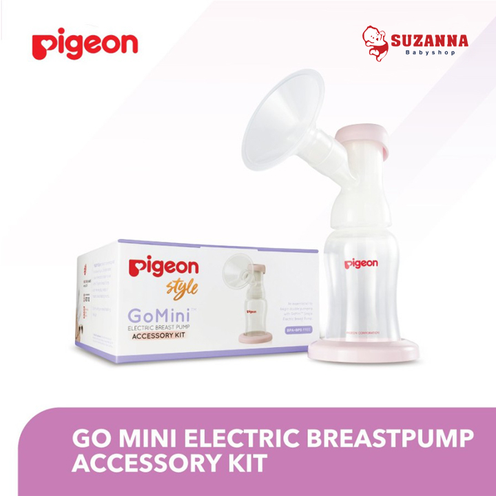 Jual Pigeon Go Mini Electric Breastpump Accessory Kit - Pompa Asi ...