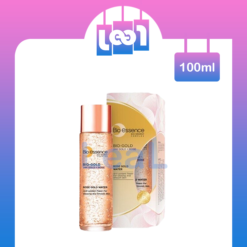 Jual Bio Essence Rose Gold Water 100ml | Essence Water | Shopee Indonesia