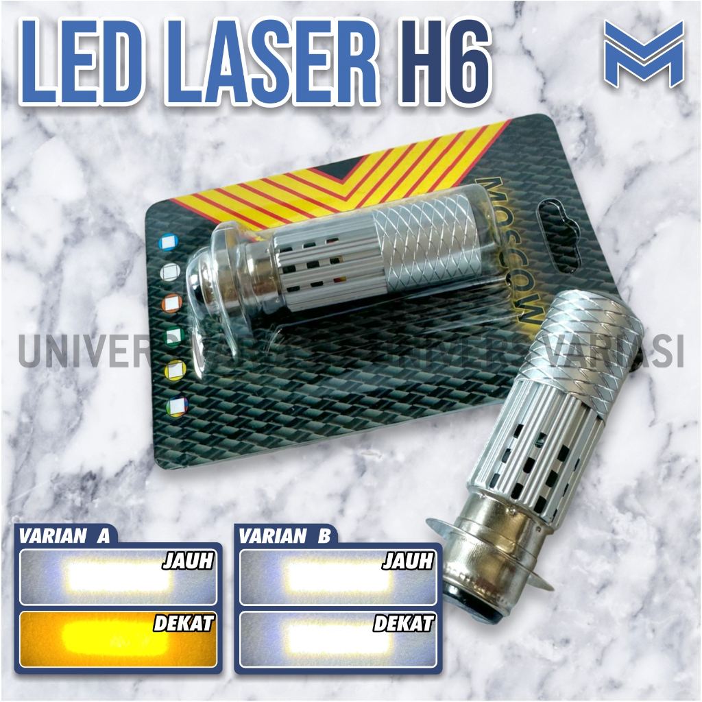 Jual HEADLAMP / LAMPU UTAMA BOHLAM TIPE H6 MODEL : LASER GUN SUPERSONIC ...