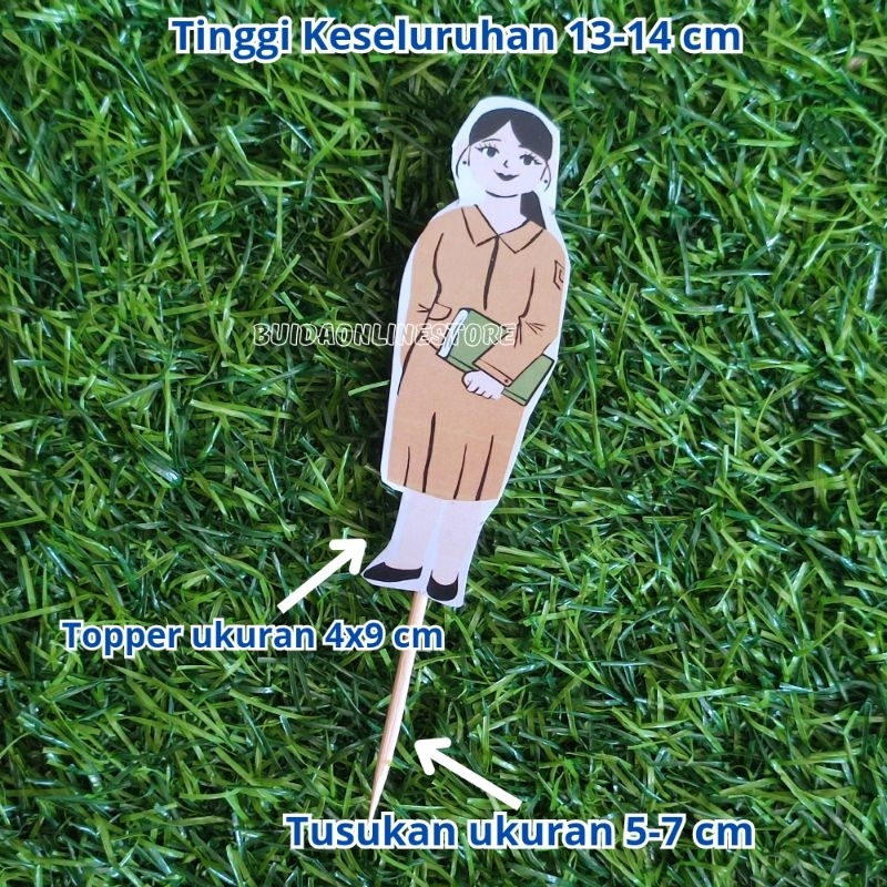 Jual Topper Selamat Hari Guru Happy Teachers Day hiasan kue cake ...