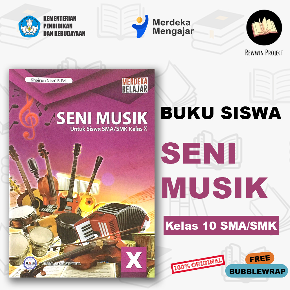 Jual Buku Siswa SENI MUSIK Kelas 10 SMA/SMK / Kurikulum Merdeka / Penerbit GOS | Shopee Indonesia