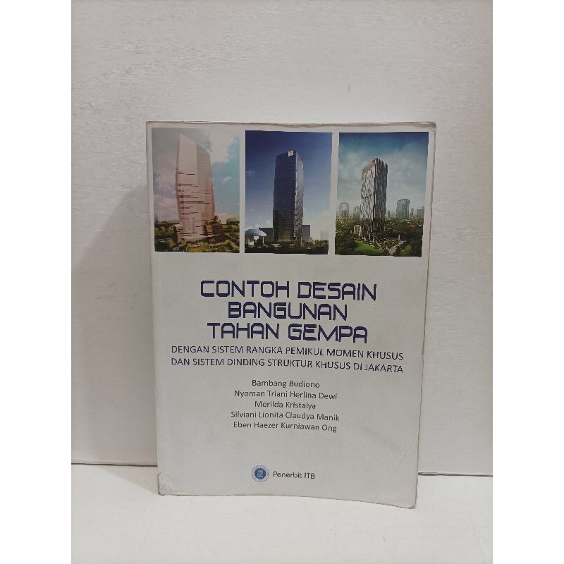 Jual Buku Contoh Desain Bangunan Tahan Gempa By Bambang Budiono dkk ...