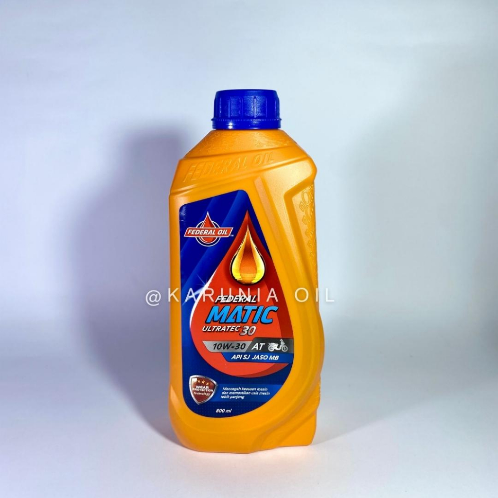 Jual Oli Motor Federal Matic Ultratec 800ml | Shopee Indonesia