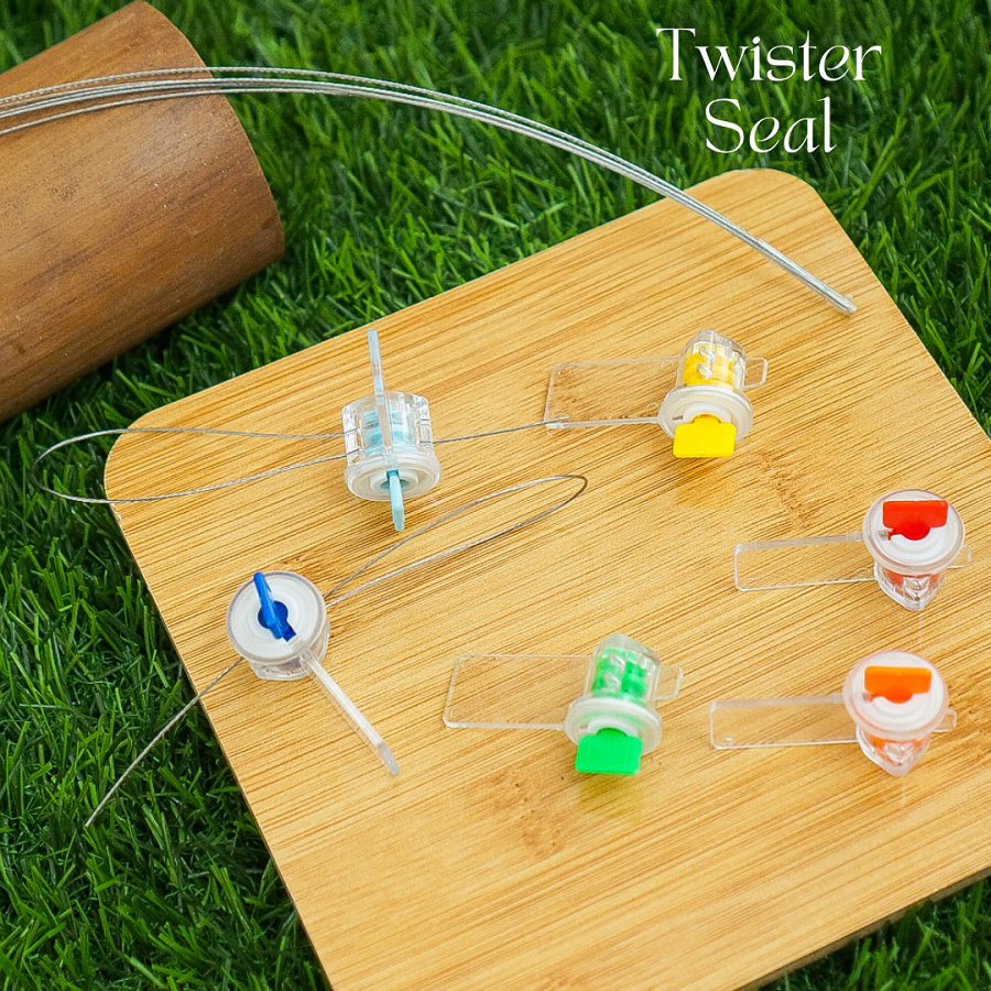 Jual Segel Putar PLN Meteran Listrik Segel PDAM Seal Twister Security ...