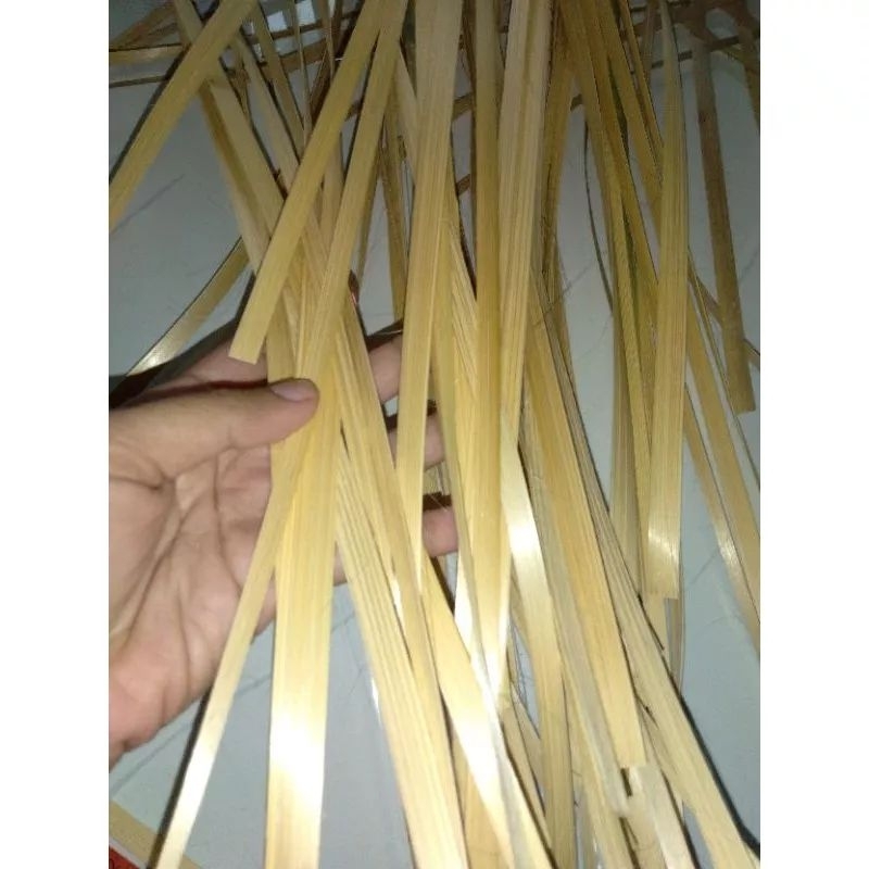 Jual iritan bambu 50pcs / haray bambu/, bahan kerajinan/ bambu tali ...