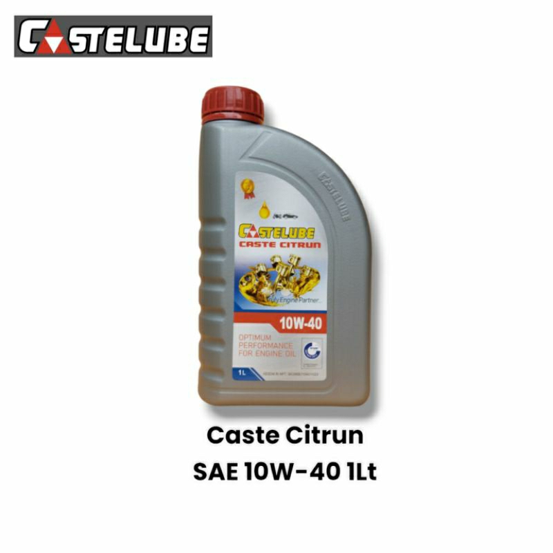 Jual Oli Castelube Citrun 10W-40 Untuk Motor dan Mobil 1 Liter | Shopee ...