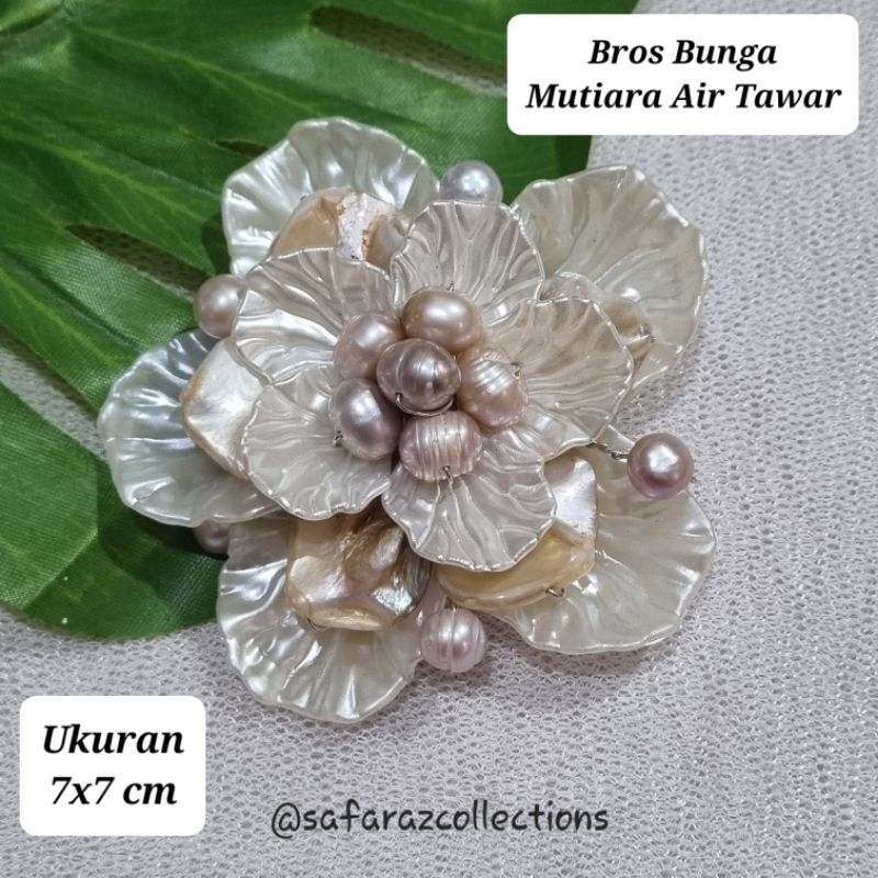 Jual Bros Bunga Mutiara Air Tawar Asli | Shopee Indonesia