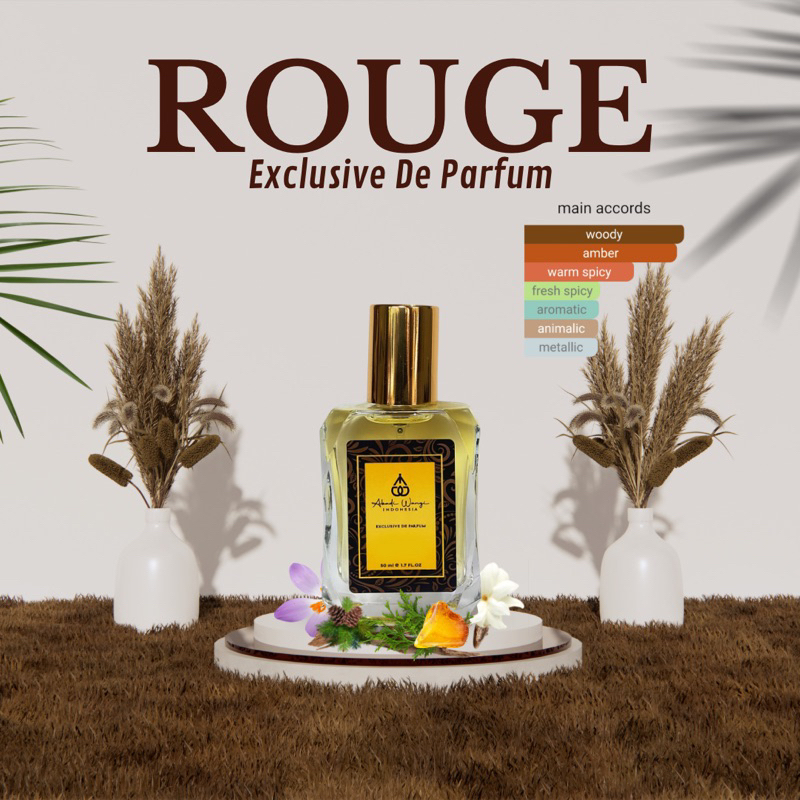 Jual ROUGE | PARFUM FOR UNISEX 50ML | Shopee Indonesia