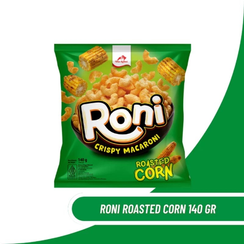 Jual dua kelinci RONI makaroni crispy rasa SPICY / ROASTED CORN 135 gram | Shopee Indonesia