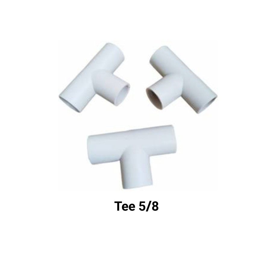 Jual Fitting Listrik Tee 5/8" Putih | Shopee Indonesia