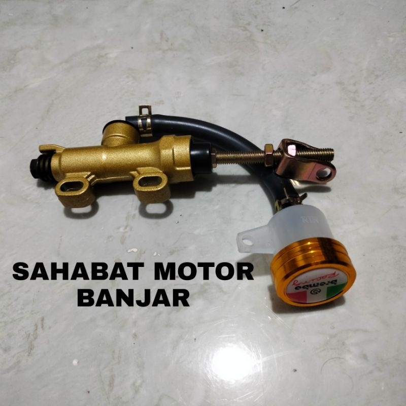 Jual tonjokan master rem belakang universal tabung Vixion new R15 GSX MX king | Shopee Indonesia