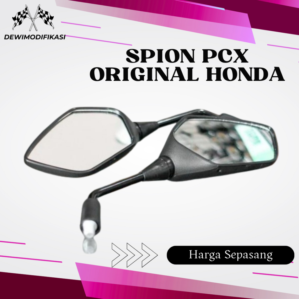 Jual Spion Honda pcx 160 kaca spion pcx 160 original honda bisa untuk ...