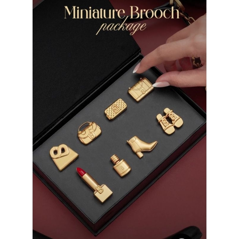 Jual Buttonscarves Miniature Brooch /Bros SATUAN NEW (yang FULLSET DI ...