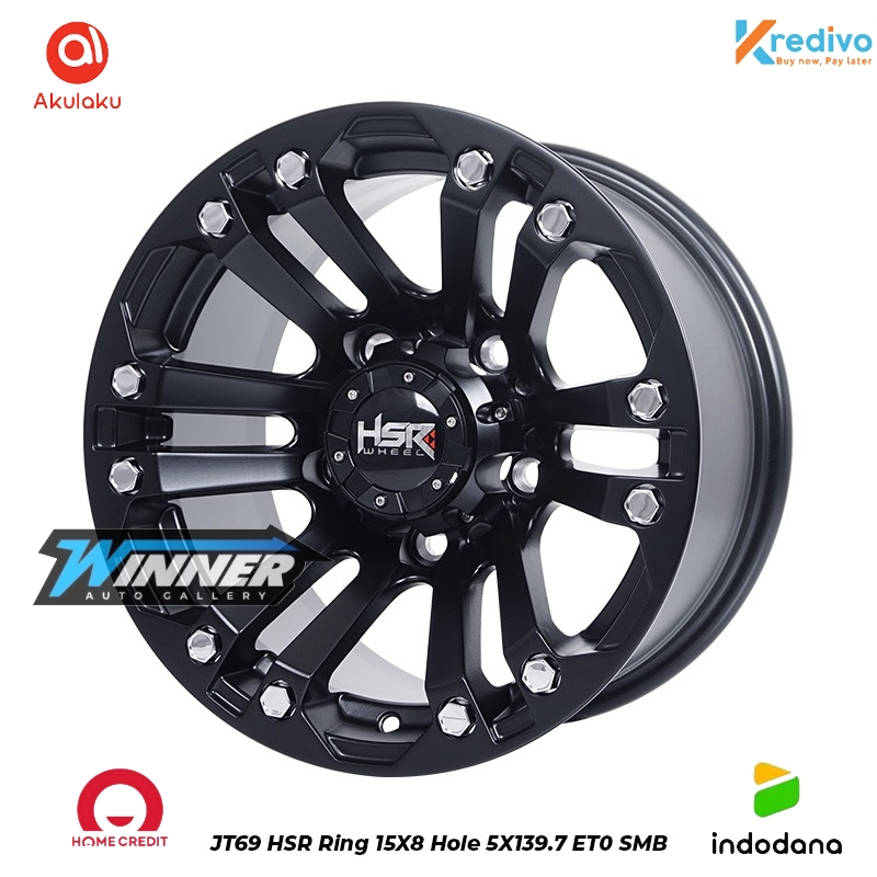 Jual Velg offroad katana Jimny Escudo Taft R15 Lebar 8 - Toko velg ...