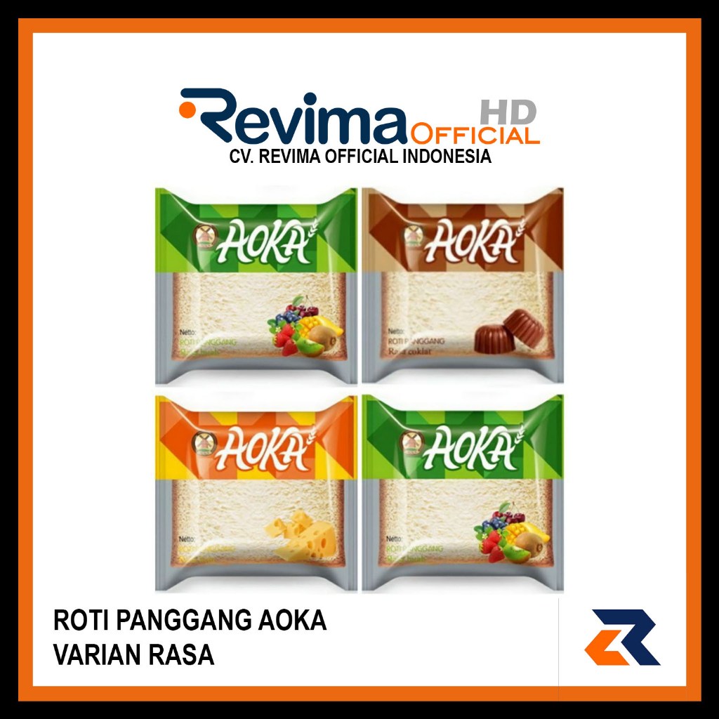 Jual Roti Panggang AOKA Varian Rasa kemasan 5 bungkus | Shopee Indonesia