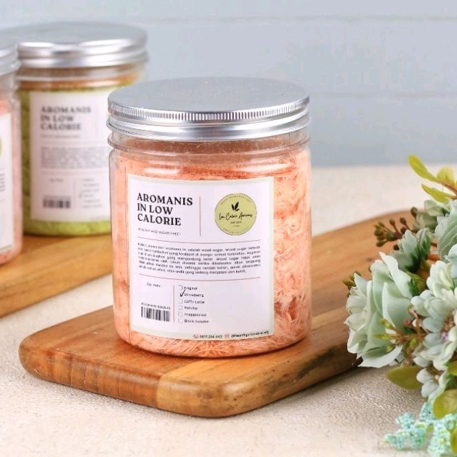 Jual Toples Snack Cemilan Aromanis Rambut Nenek Sugar Free/Gulali ...