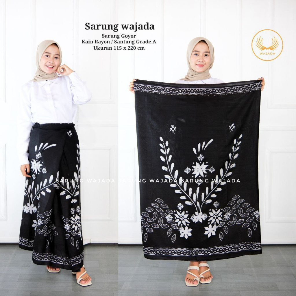 Jual SARUNG SANTRIWATI MOTIF BATIK TERBARU MERK WAJADA TERLARIS 2022 ...
