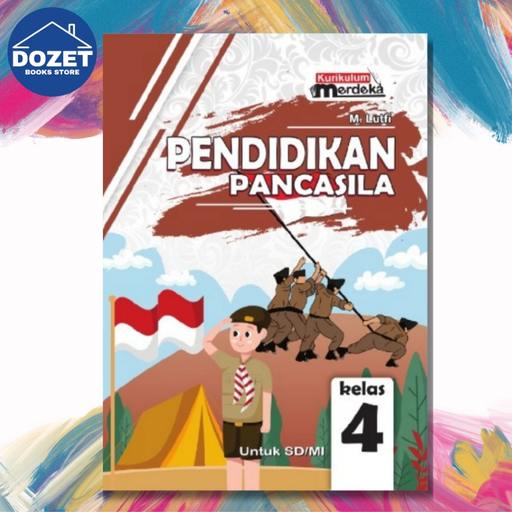 Jual Buku pendidikan pancasila kelas 4 kurikulum merdeka WKJ | Shopee ...
