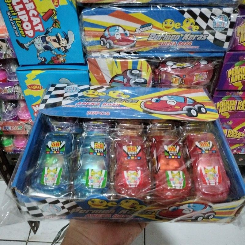 Jual PERMEN MOBIL SEDAN SANKIE HARGA ISI 20PICS | Shopee Indonesia