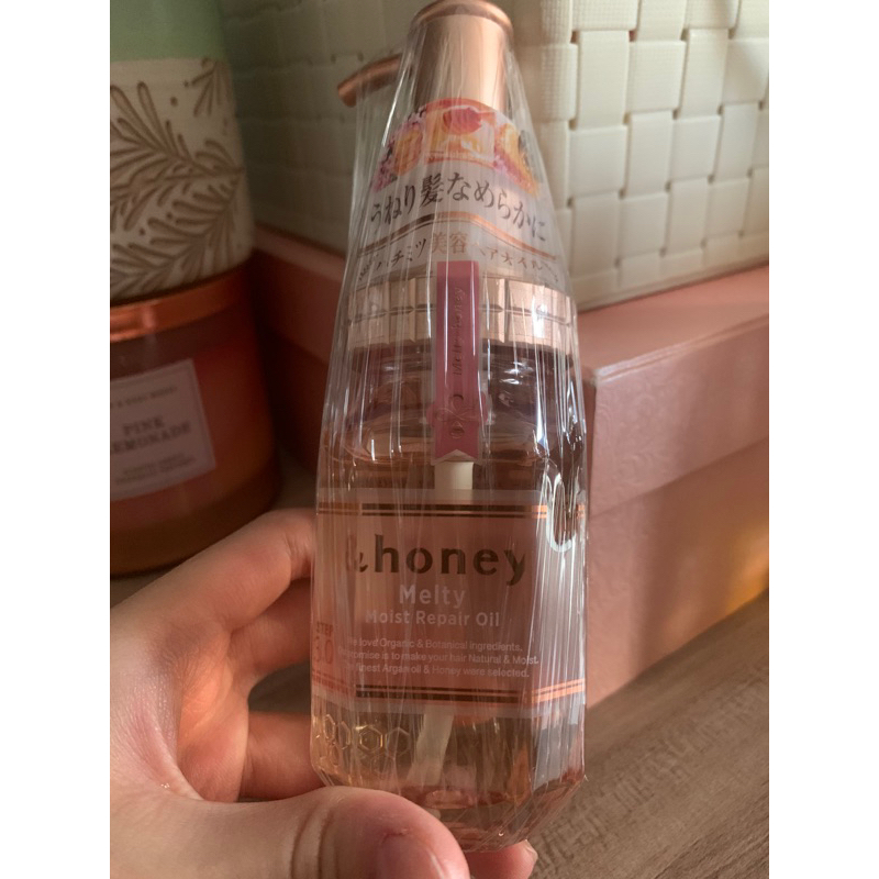 Jual & honey hair oil melty moist repair oil | Shopee Indonesia