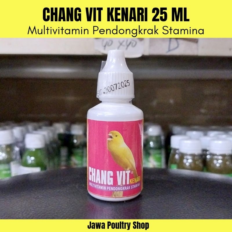 Jual CHANG VIT KENARI ORIGINAL 25 ML - Multivitamin Stamina Untuk ...