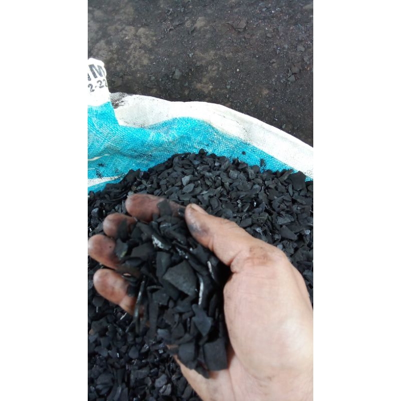 Jual arang batok kelapa / arang karbon aktif / arang tempurung / filter ...