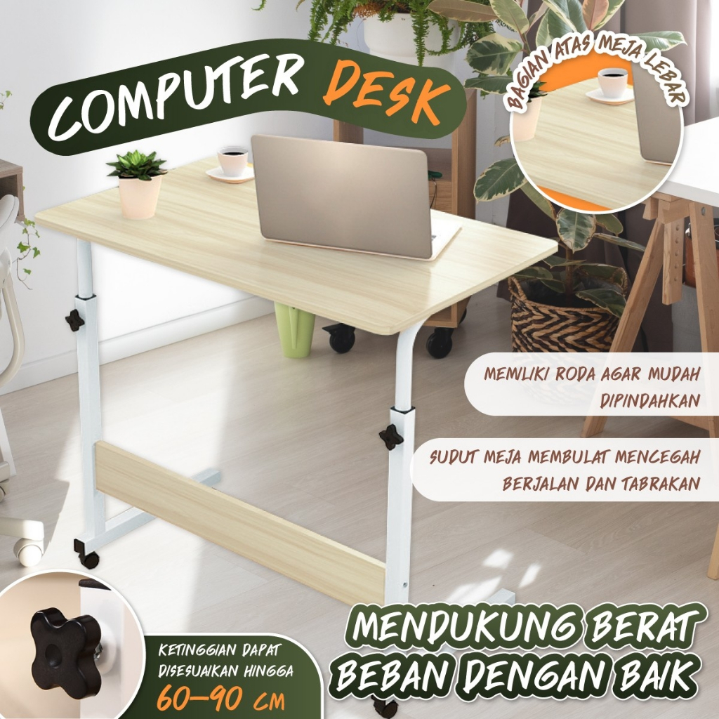 Jual BG SPORT Meja Laptop Portable Standing Desk Meja Belajar Komputer ...