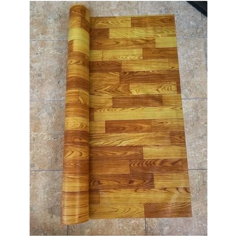 Jual Karpet Plastik Karpet Vynil Perlak Meja Lantai Lebar 1,2 Meter Dua ...