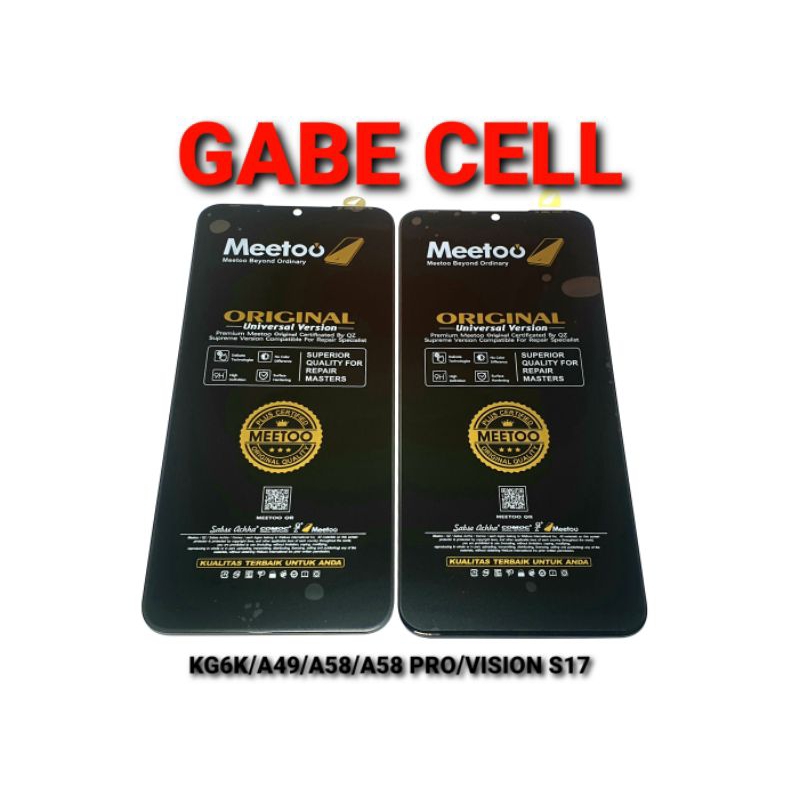 Jual LCD TECNO A49/ITEL A58/A58 PRO/VISION S17 FULLSET TOUCHSCREEN ...