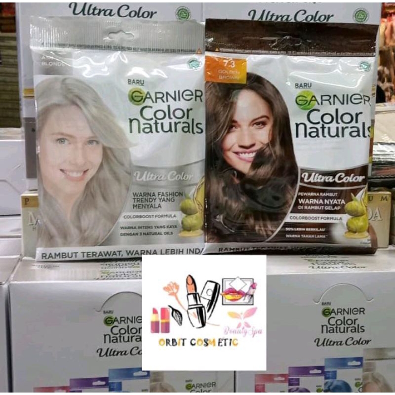 Jual MIX SEMIR GARNIER ASH BLONDE & GOLDEN BROWN | Shopee Indonesia