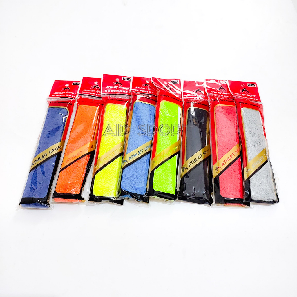 Jual GRIP HANDUK - GRIP RAKET BADMINTON 12PCS | Shopee Indonesia