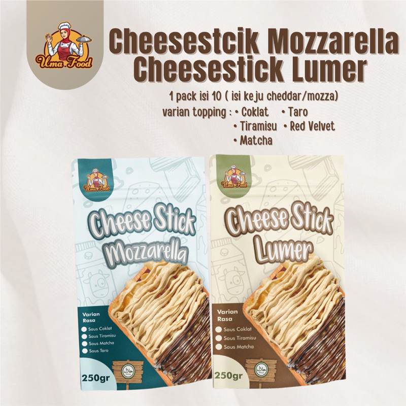 Jual 2 PACK MIX CHEESESTICK STICK MOZZARELLA & CHEESETICK LUMER KEJU ...