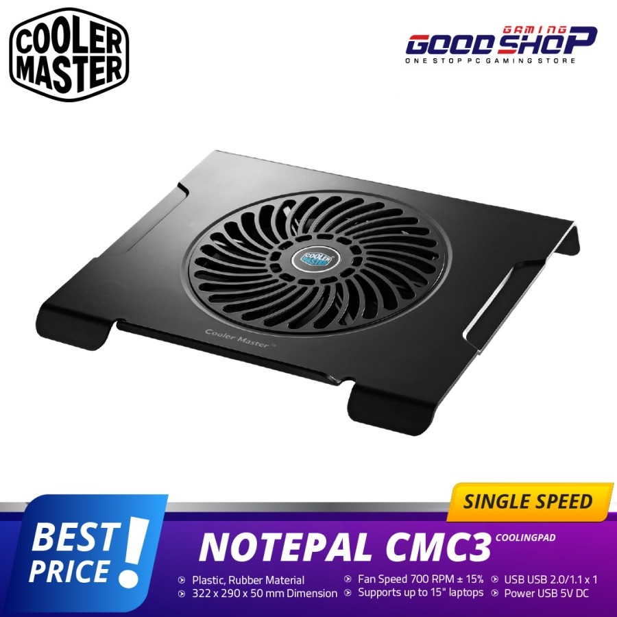 Jual Cooler Master Notepal CMC3 | Shopee Indonesia