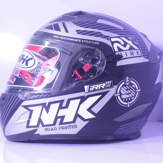 Jual HELM NHK RX9 RACER X NHK RX-9 RACER X NHK RX NINE BLACK DOFF ...