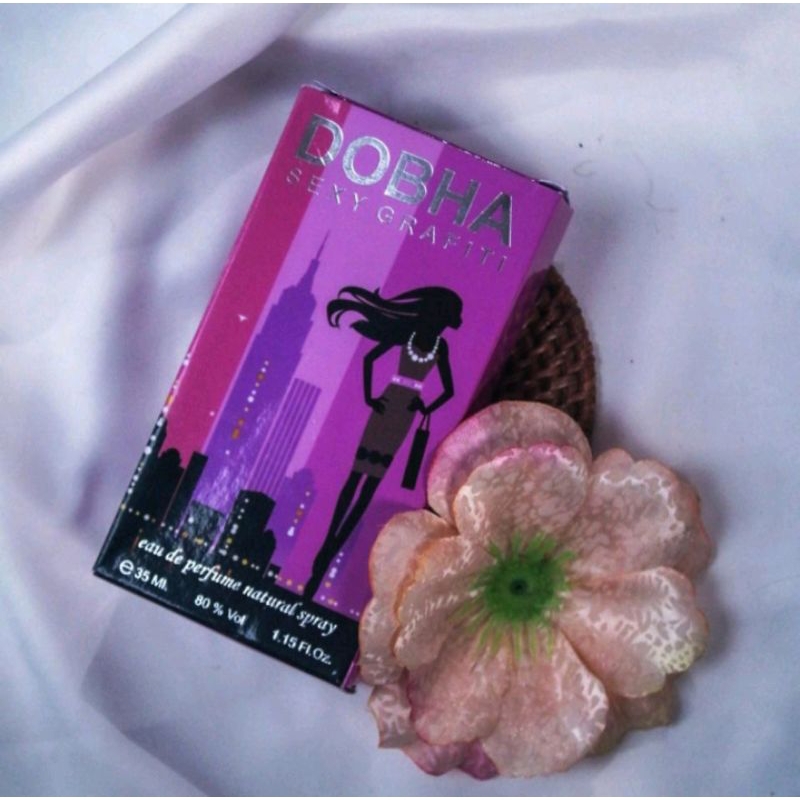 Jual Parfum Dobha SPRAY 35ml Aroma Sexy Grafit Parfum Non Alkohol 100% ...