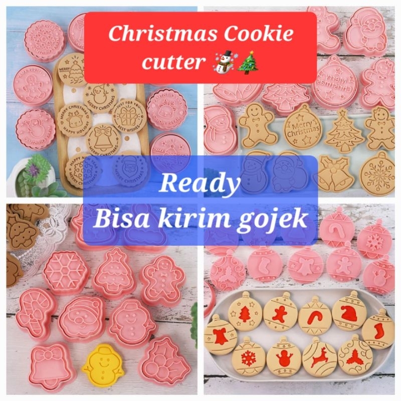 Jual MS | Set cetakan cookie natal/ cetakan cookies natal/ christmas ...