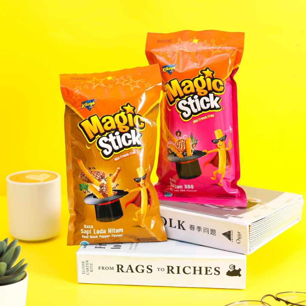 Jual MAGIC STICK 30PCS SNACK ANEKARASA MURAH ENAK Rendah lemak Alami ...