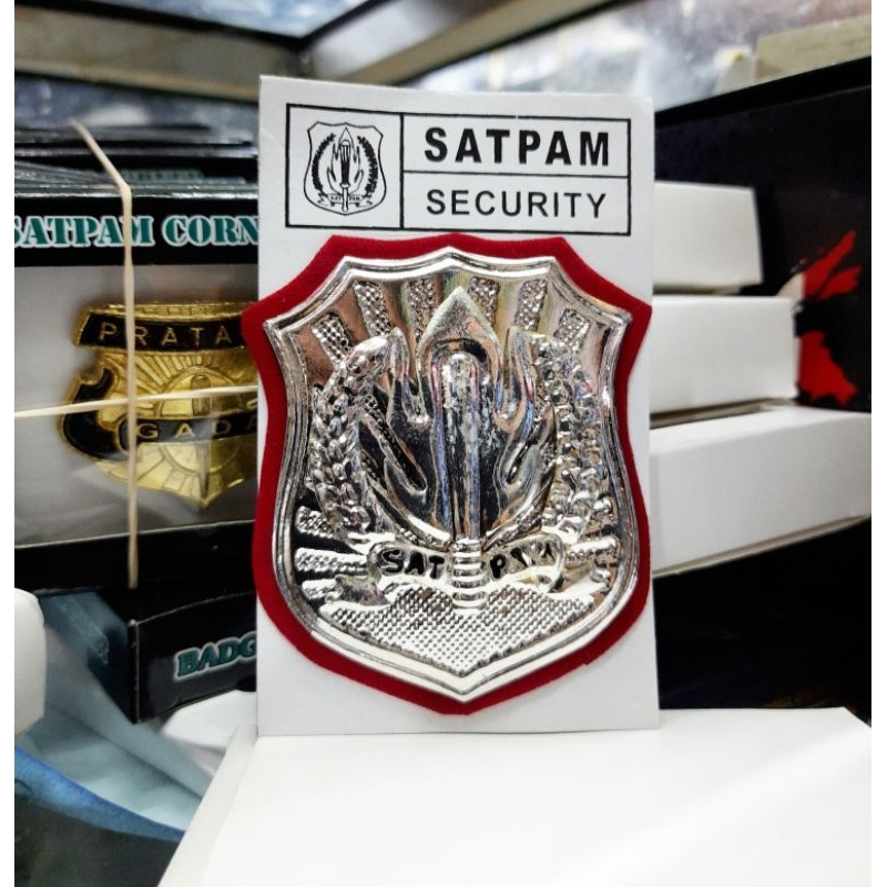 Jual Pin Kewenangan Satpam Security - Pin Lencana Satpam Security ...