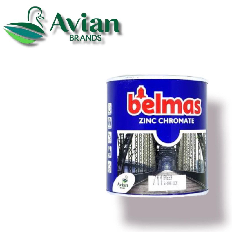 Jual MENI BESI BELMAS ZINC CHROMATE 1 KG | Shopee Indonesia