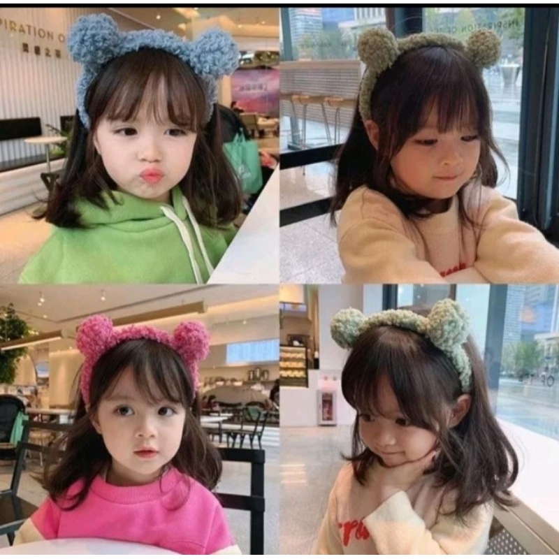 Jual Bando Bulu WoL Domba / Bando Wanita Korea CUTE / Bandu | Shopee ...