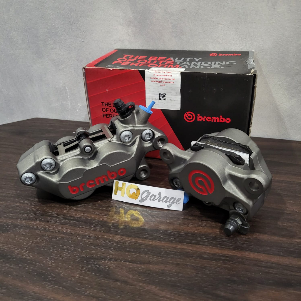 Jual kaliper brembo p4 axial+2p grey | Shopee Indonesia