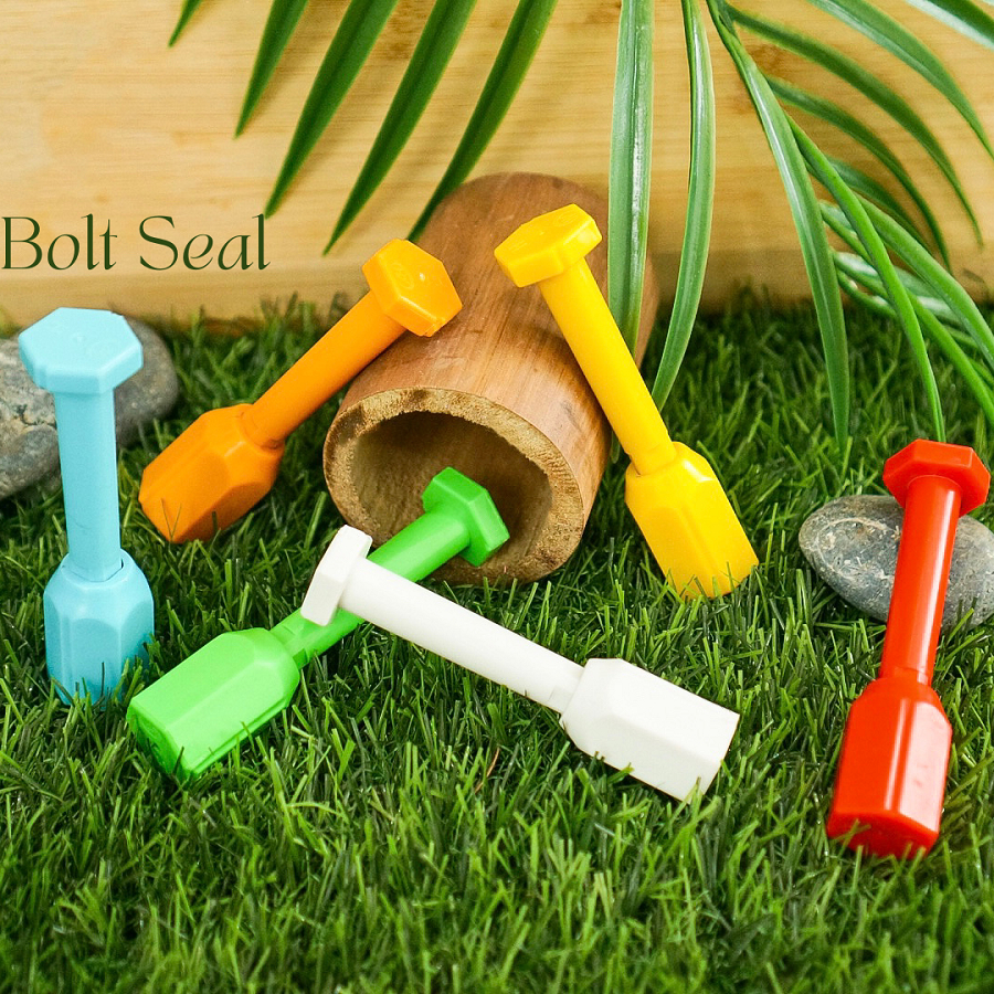 Jual Bolt Seal Segel Kontainer Logam Botol Bisa Cetak Logo Security ...