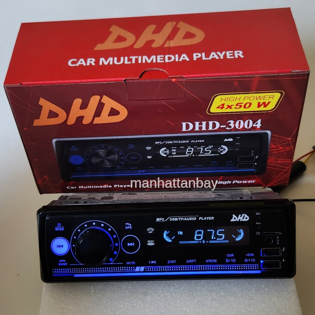 Jual Tape Mobil Mp3 Player DHD dengan Radio FM Dua Port USB dan ...