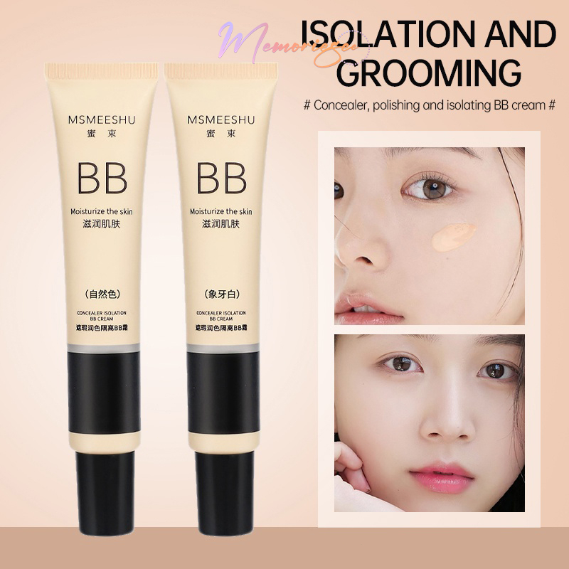 Jual COD&Ready MSMEESHU Foundation Cair Light Concealer Liquid Matte Tahan Air Full Coverage 24 ...