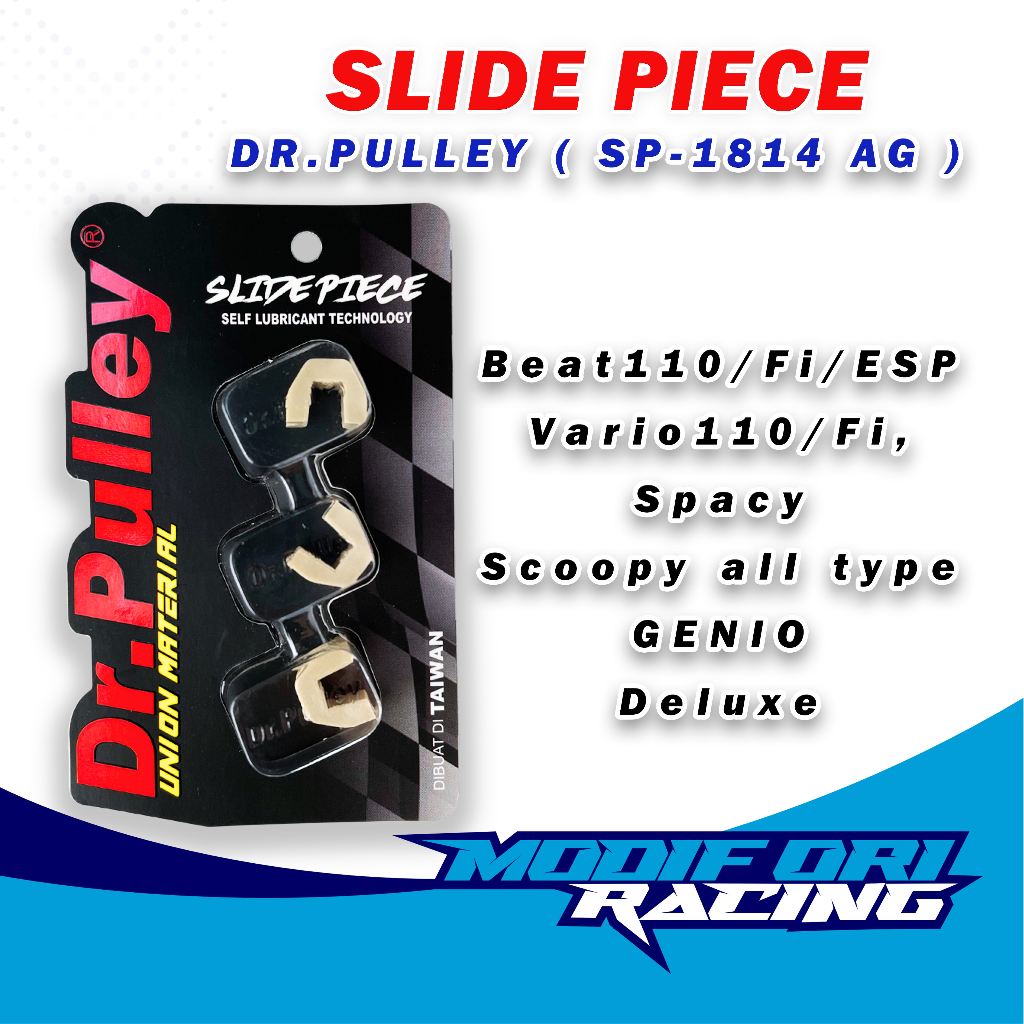 Jual Piece slide Beat Slider Piece Dr Pulley Honda Genio Scoopy 2021 ...