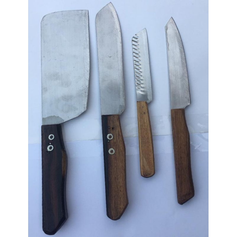 Jual Pisau Iris isi 4/paket pisau dapur hemat/pisau anti karat/pisau ...