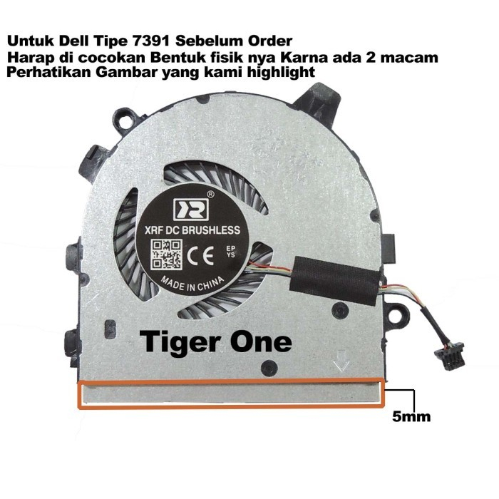 Jual FD36 Cocok Untuk Fan Processor Dell Inspiron 13-7390 2-in-1 13 ...