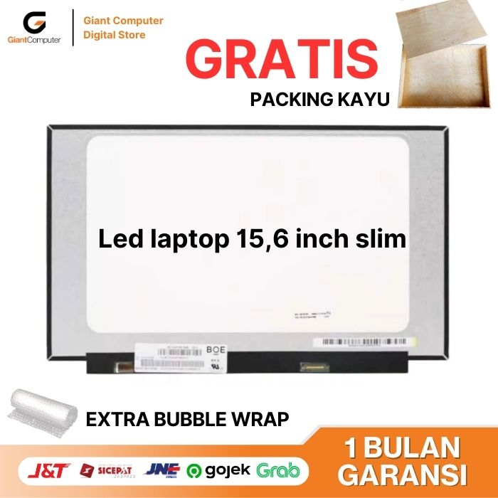 Jual Lcd Led Layar Screen laptop 15,6 inch 30 pin slim tipis | Shopee Indonesia